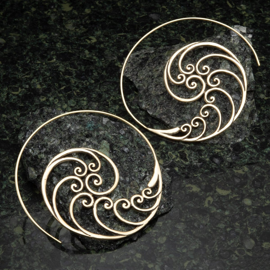 Shell Design Brass Hangers – Arctic Buffalo