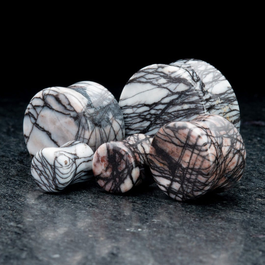 Matrix Jasper Double Flare Plugs – Arctic Buffalo